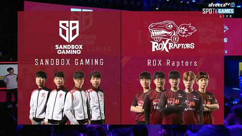 [SANDBOX GAMING vs ROX Raptors] 4강 1경기 / 2019 카트라이더 리그 시즌2 | SOOP VOD
