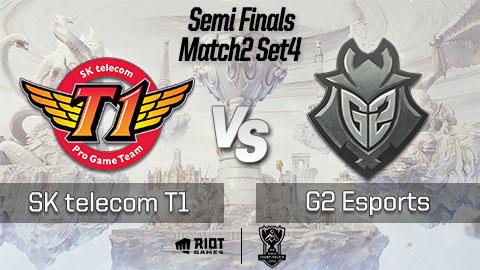 [SKT vs G2] 4세트 / 월드챔피언십 4강 2경기 | SOOP VOD
