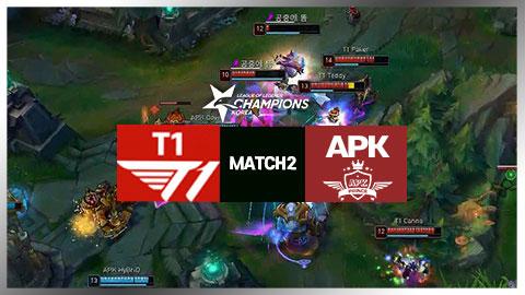 [T1 vs APK] 전체보기 / LCK 스프링 | SOOP VOD