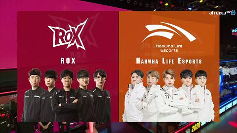 [ROX vs Hanwha Life Esports] 4강 6경기 / 2020 SKT JUMP 카트라이더 리그 시즌1 | SOOP VOD