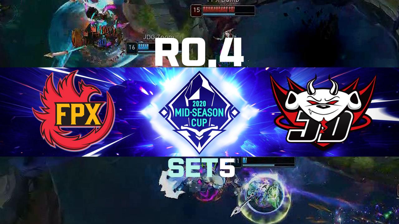 [FPX vs JDG] 2020 미드 시즌컵 4강 1경기 5세트 | SOOP VOD