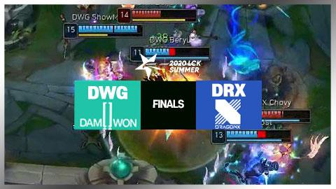 [담원 vs DRX] 전체보기 / 2020 우리은행 LCK 서머 결승전 | SOOP VOD
