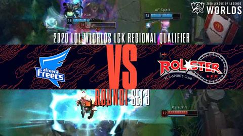 [아프리카 vs KT] 3세트 / 2020 LoL 월드 챔피언십 LCK 대표 선발전 | SOOP VOD