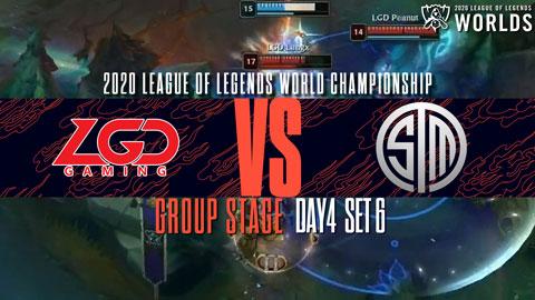 [TSM vs LGD] / 2020 LoL 월드 챔피언십 그룹 스테이지 DAY4 | SOOP VOD
