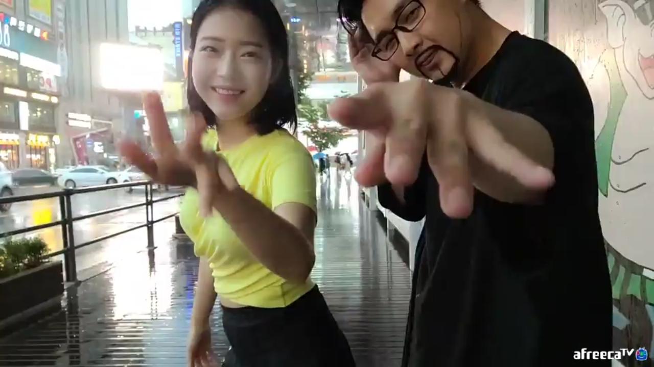 클립 💧🐱검은고양이네로 태꾸까🐱💧비오는데 미쳐보자 부천역의밤 여캠 꾸까와 세자 용스 짭병헌 씨건 노네임 짭승준 내시 짭태호