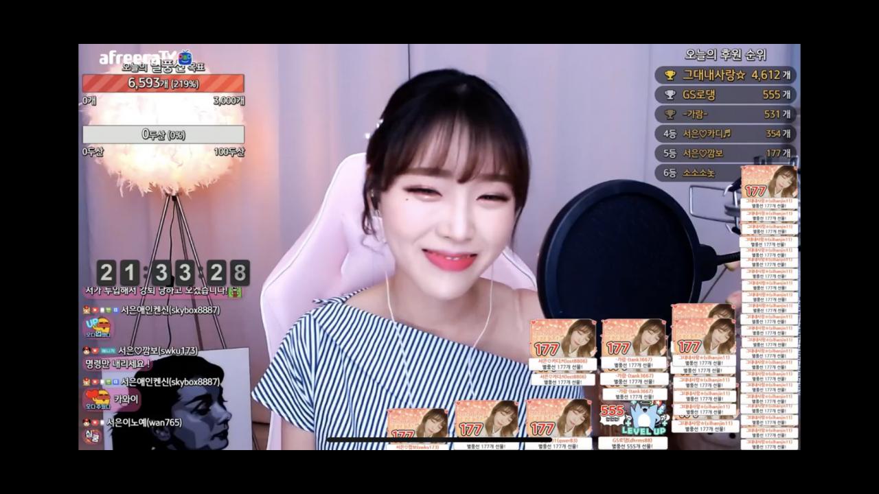 생 찐신입21일차 찡찡이랑 오늘 하루마무리 같이하쟈♥ 아프리카tv Vod