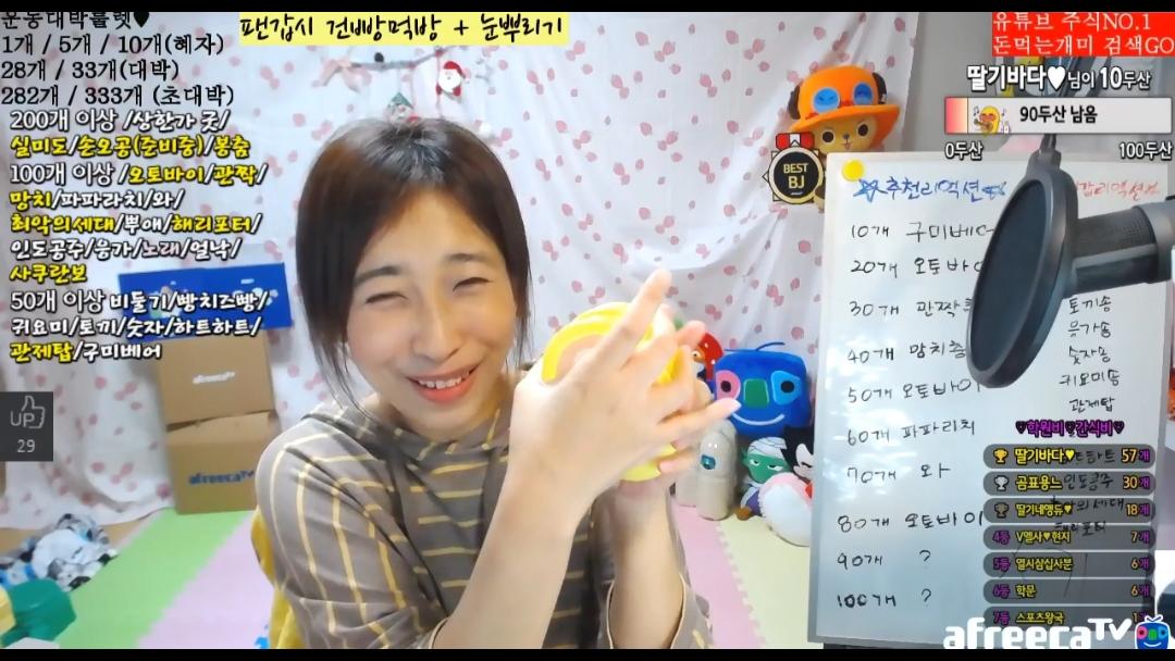 꿀잼 대박초성퀴즈♥편안하게 소통하기좋은방♥주식분석♥육아줌마환영돼지띠 신입여캠 이슈방송 아프리카tv Vod