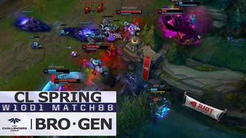 [BRO vs GEN] / 2021 LCK CL 스프링 | SOOP VOD