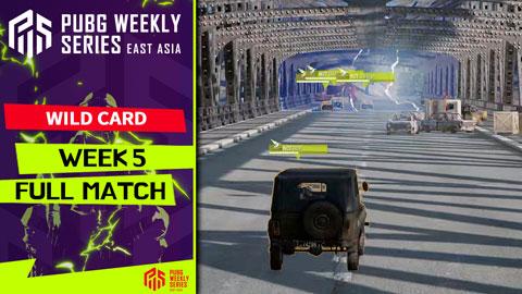 와일드카드 5주차ㅣPWS Phase 1 | SOOP VOD