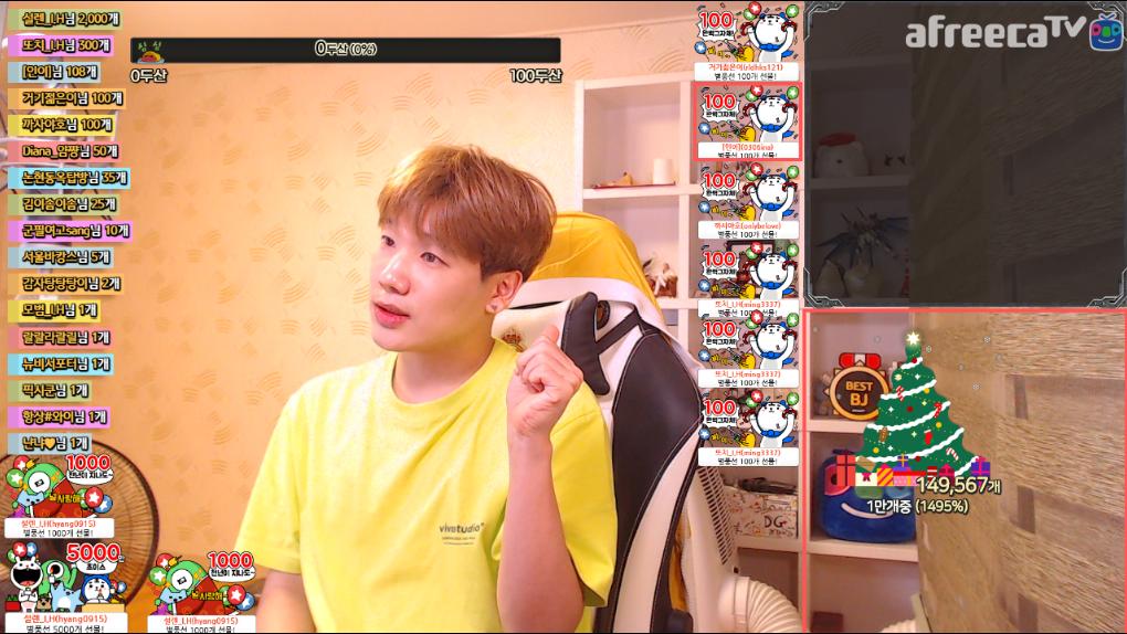 생 최다 Mvp는 당연 레니지 2000♥울 또치는 오자마자300♥인이의 108♥자주온다던 거기젊은이100♥재밌게 봐준