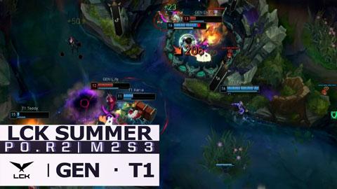 [GEN vs T1] 3세트 / 2021 LCK 서머 플레이오프 R2 | SOOP VOD