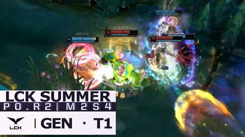 [GEN vs T1] 4세트 / 2021 LCK 서머 플레이오프 R2 | SOOP VOD