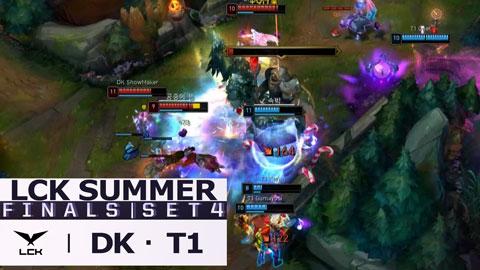 [DK vs T1] 4세트 / 2021 LCK 서머 결승전 | SOOP VOD