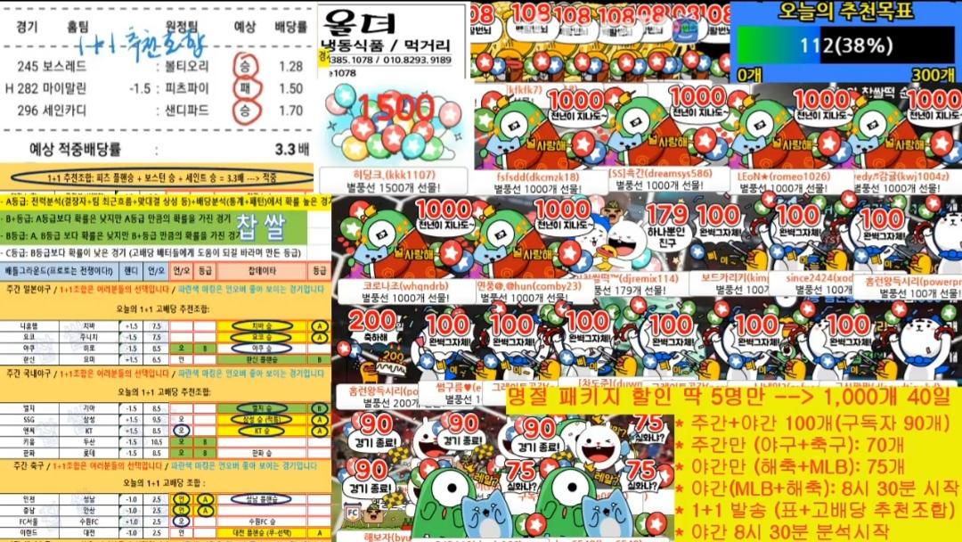 2연타 주간도 A등급 4경기 올킬 야간 Mlb A등급 4경기 올킬 11 추천조합도 적중찹쌀의 스포츠분석해외축구전문