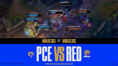 [PCE vs RED] / 2021 LoL 월드챔피언십 플레이-인 스테이지 DAY3 | SOOP VOD