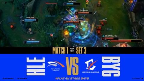 [HLE vs BYG] 3세트 / 2021 LoL 월드챔피언십 플레이-인 스테이지 DAY5 | SOOP VOD