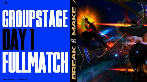 [DK vs FPX] / 2021 LoL 월드챔피언십 그룹 스테이지 DAY1 | SOOP VOD