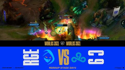 [RGE vs C9] / 2021 LoL 월드챔피언십 그룹 스테이지 DAY1 | SOOP VOD
