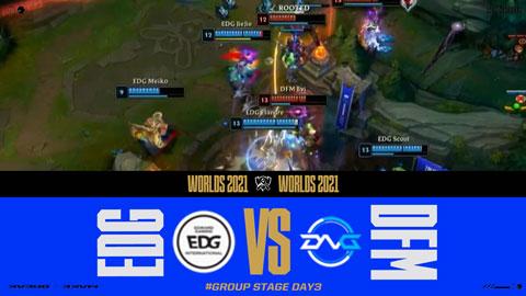 [EDG vs DFM] / 2021 LoL 월드챔피언십 그룹 스테이지 DAY3 | SOOP VOD