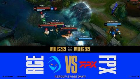 [RGE vs FPX] / 2021 LoL 월드챔피언십 그룹 스테이지 DAY4 | SOOP VOD