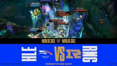 [HLE vs RNG] / 2021 LoL 월드챔피언십 그룹 스테이지 DAY6 | SOOP VOD