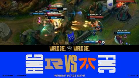 [RNG vs FNC] / 2021 LoL 월드챔피언십 그룹 스테이지 DAY6 | SOOP VOD