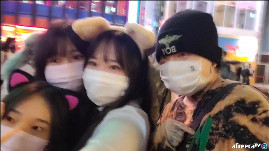 패션아티스트 스트릿 10월마지막 날 할로윈특집 홍대 코스프레 인터뷰 야킹성공 야외방송타투먹방야킹 Soop Vod