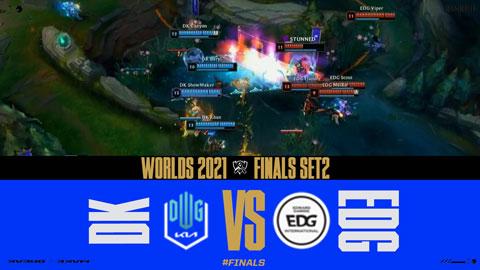 [DK vs EDG] 2세트 / 2021 LoL 월드챔피언십 결승전 | SOOP VOD