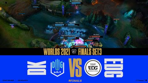 [DK vs EDG] 3세트 / 2021 LoL 월드챔피언십 결승전 | SOOP VOD