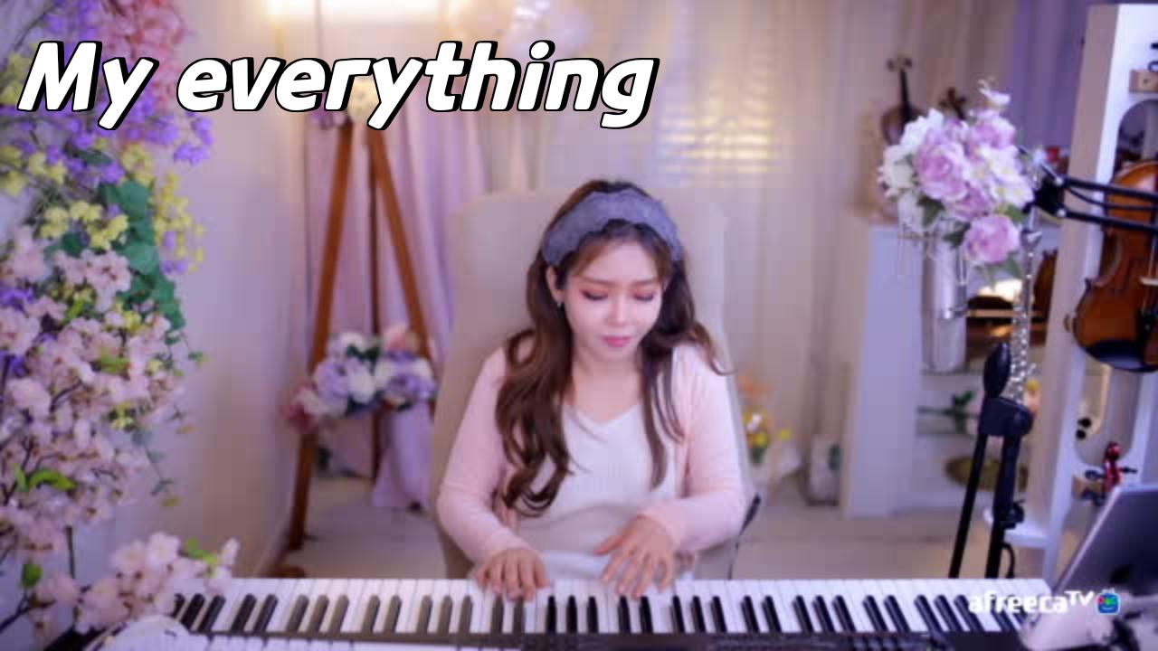 [노래하는하니] NCT U - My everything #피아노 | SOOP VOD