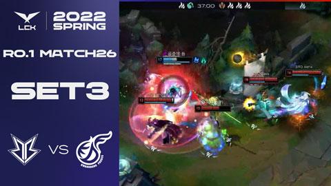 [BRO vs KDF] 3세트 / 2022 LCK 스프링 | SOOP VOD