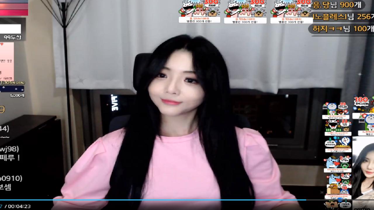 [클립]신입20) 스쿼트 맛집 20일차 bJ구소담 ♥ | SOOP VOD