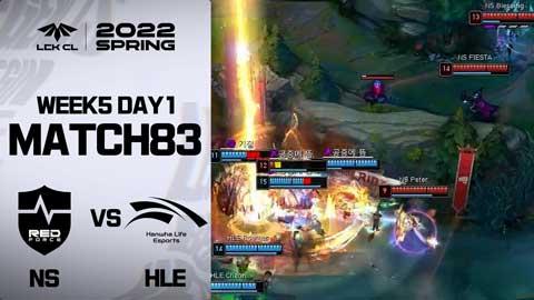 [NS vs HLE] / 2022 LCK CL 스프링 | SOOP VOD