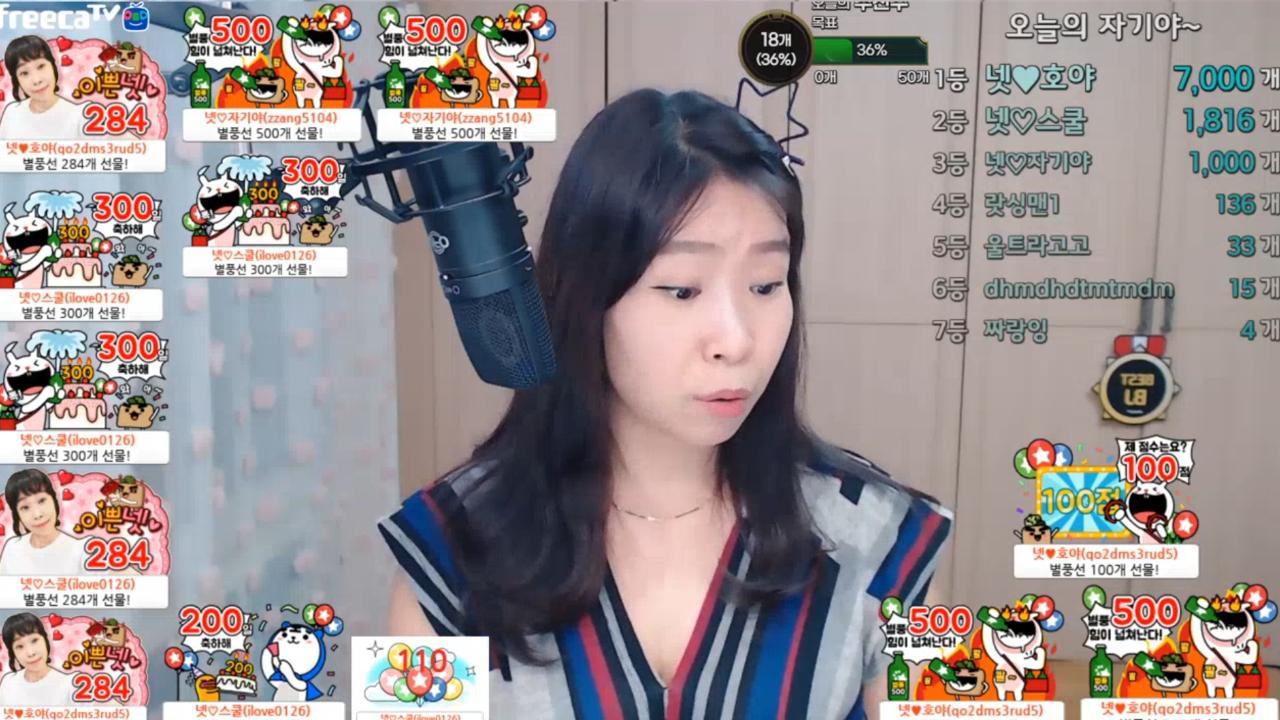 호야 7000개 너무 감사해요~~♡♡♡ | SOOP VOD