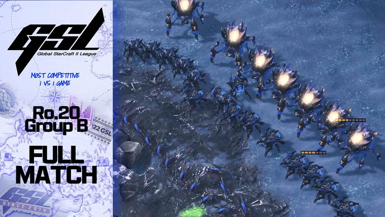 20강 B조 1경기 주성욱 vs 어윤수 / 2022 GSL 시즌2 코드S | SOOP VOD