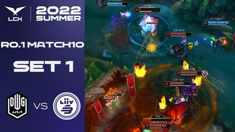 [DK vs LSB] 1세트 / 2022 LCK 서머 | SOOP VOD