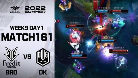 [BRO vs DK] / 2022 LCK CL 서머 | 아프리카TV VOD