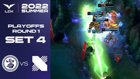 [LSB vs DRX] 4세트 / 2022 LCK 서머 플레이오프 1라운드 | SOOP VOD