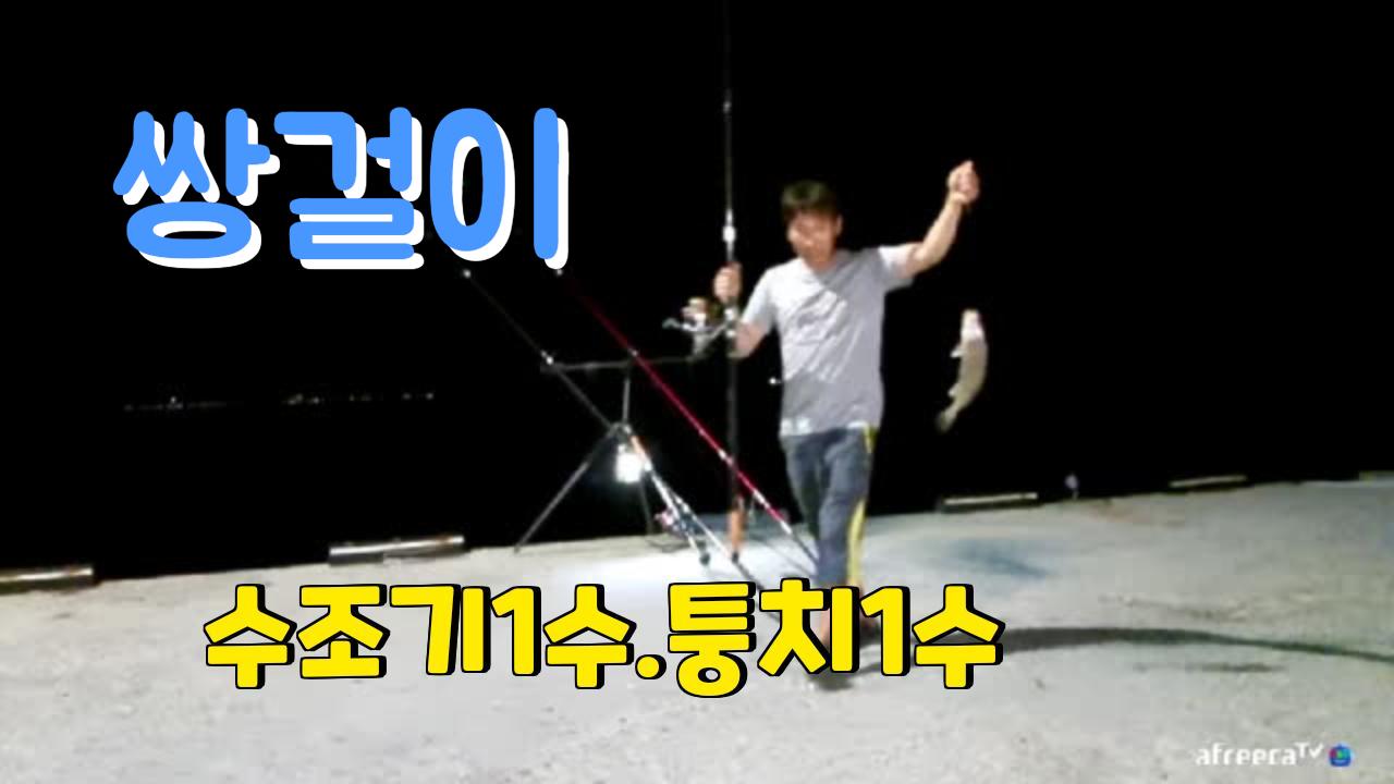 클립 남해 민어and조기 퉁치5짜1수 4짜7수 3짜 1수 수조 6수 노랭이1수 원투낚시 애2두산 감사합니다 👍 훌륭훌륭 👍