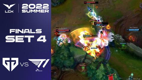 [GEN vs T1] 4세트 / 2022 LCK 서머 결승 | SOOP VOD