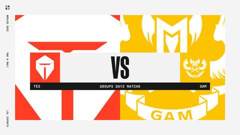 [TES vs GAM] / 2022 LoL 월드챔피언십 그룹 스테이지 DAY2 | SOOP VOD