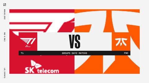 [T1 vs FNC] / 2022 LoL 월드챔피언십 그룹 스테이지 DAY2 | SOOP VOD