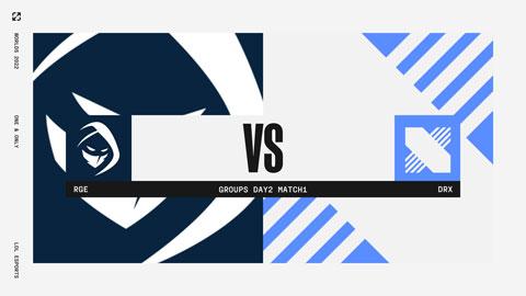 [RGE vs DRX] / 2022 LoL 월드챔피언십 그룹 스테이지 DAY2 | SOOP VOD