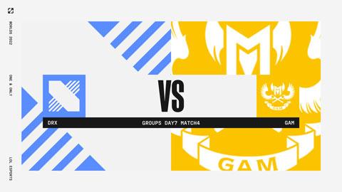 [DRX vs GAM] / 2022 LoL 월드챔피언십 그룹 스테이지 DAY7 | SOOP VOD
