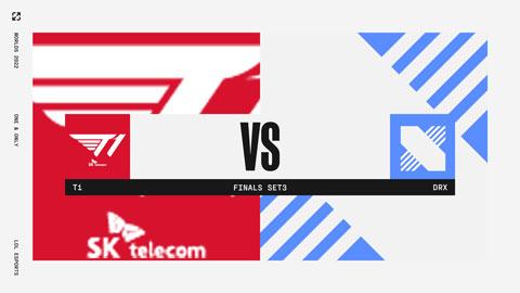 [T1 vs DRX] 3세트 / 2022 LoL 월드챔피언십 결승전 | SOOP VOD