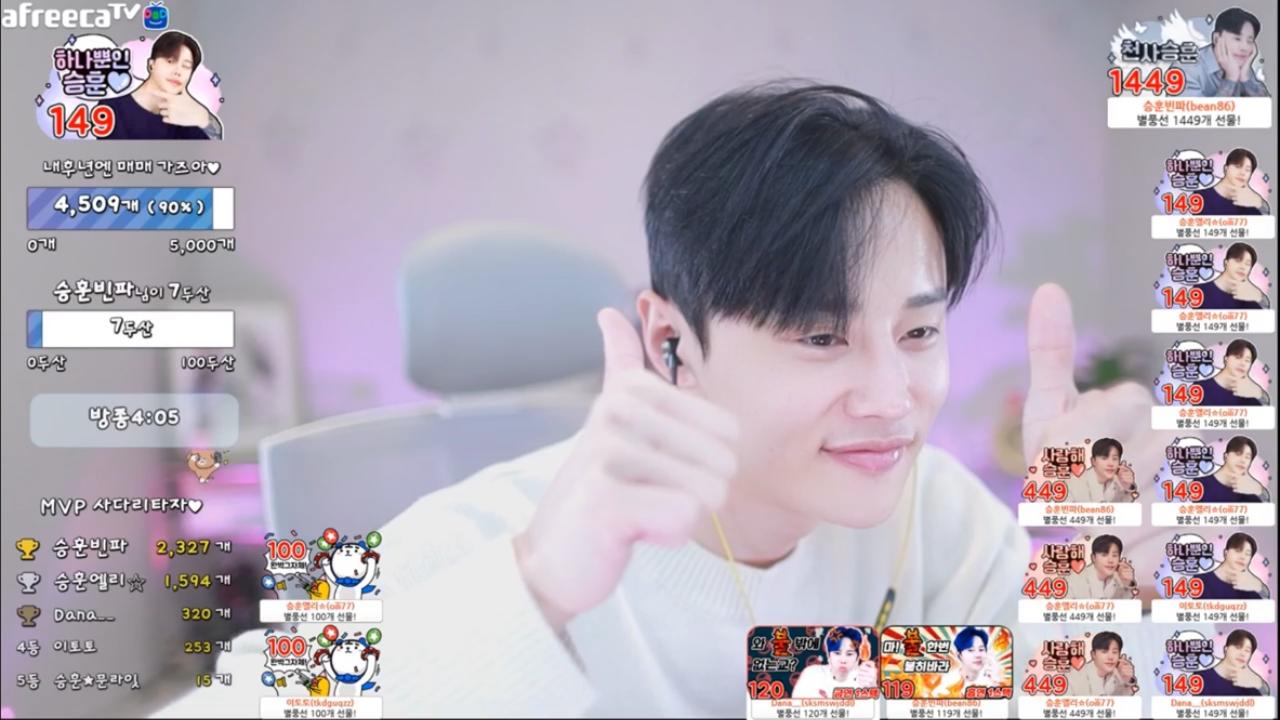 빈파 Mvp♥ 엘리 1500♥ 감사합니다♥ Dslr소통먹방음방신청곡노방종연장단축금연흡연먹어먹지마