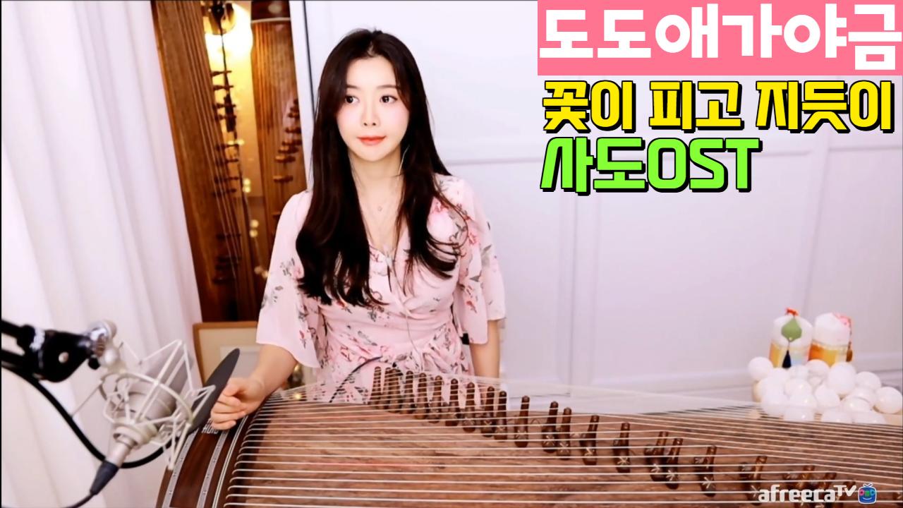 클립 오늘밤은 잔잔한 가야금뱅송 ️힐링 가야금 ️라이브 맛집 ️조승우 꽃이 피고 지듯이영화 사도ost 도도애 가야금연주