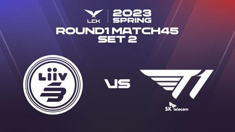 [LSB vs T1] 2세트 / 2023 LCK Spring Split | SOOP VOD