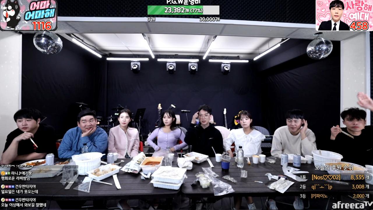 [PGW]2부 먹방! | SOOP VOD