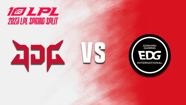 [JDG vs EDG] 2023 LPL 스프링 플레이오프 | 카나비, 룰러 | SOOP VOD